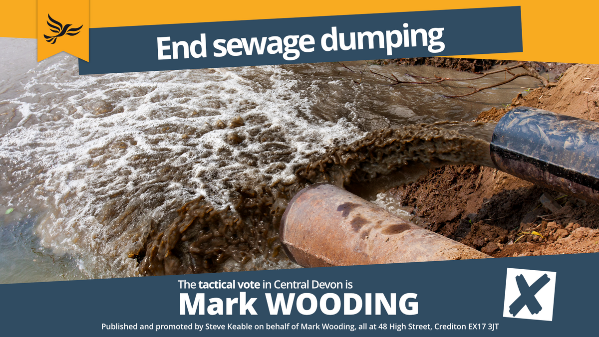 Mark Wooding calls for an end to sewage dumping - Central Devon Liberal ...