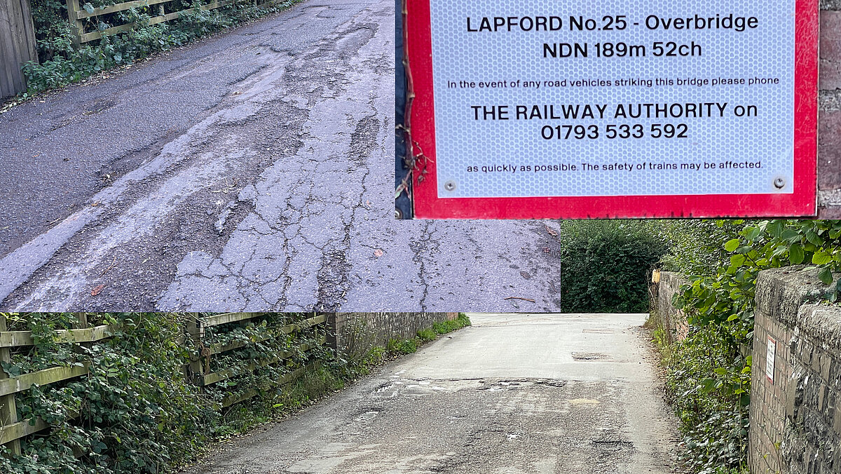 Petition to get road resurfaced on Lapford Village Bridge - Central ...